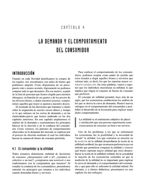 Mochon Cap 4 Pdf Excedente Económico Oferta Y Demanda