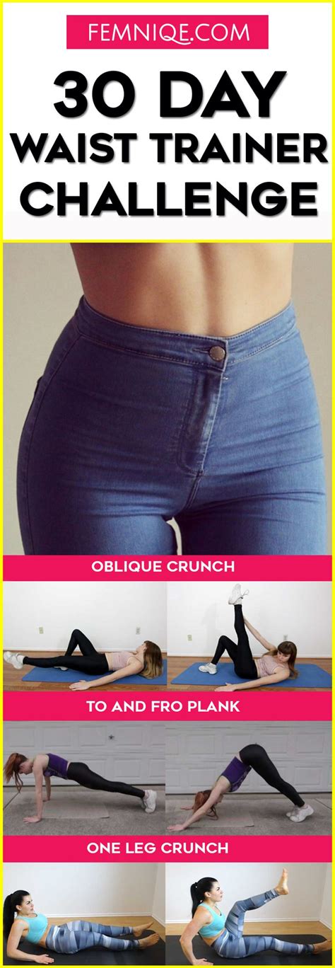 30 Day Smaller Waist Workout Challenge If Your Goal Is To Get A