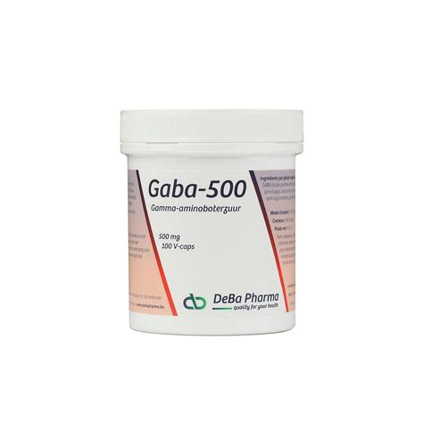 Gaba 500 mg (100 V-caps) | DeBa Pharma