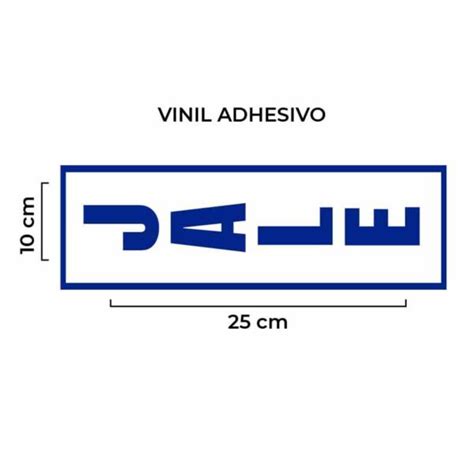 Señalética Jale Vinil Adhesivo sin Base Grupo Casa Lima