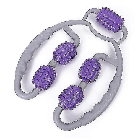 360 Massager Leg Muscle Relaxation Roller Ring Clamp Leg Massage Stick Yoga Body Shaping 4