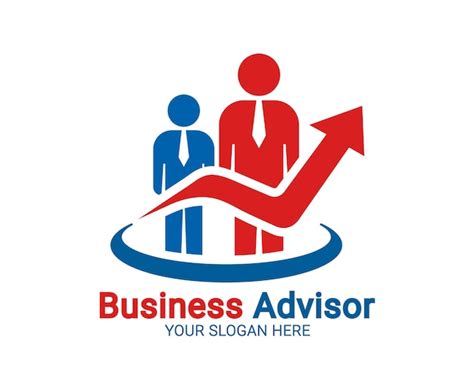 Premium Vector Business Advisor Logo Financial Advisors Logo Template