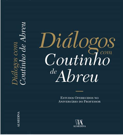 O Meu Contributo Para A Recente Obra Diálogos Com Coutinho De Abreu