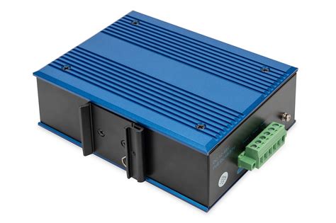 Digitus 8 Port Fast Ethernet Network Switch Industrial Unmanaged 1