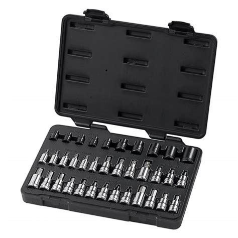 Gearwrench® 80726 Mixed Drive Size Torx Hex Bit Socket Set With Hex