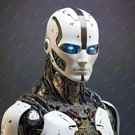 Premium Photo Artificial Intelligence Robot Technology Woman And Man