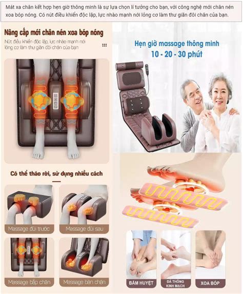 Nệm Massage Toàn Thân Cao Cấp Nhât