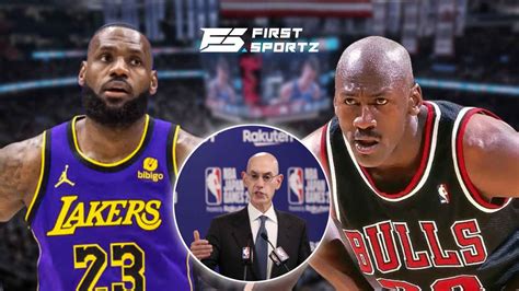 “dont Tell Lebron Adam Silver Picks Michael Jordan As Goat