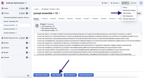 Using The Indel Analysis Tool — Openprotein Docs Documentation