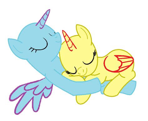 Mlp Base Cuddling Together By Nova Arcana On Deviantart