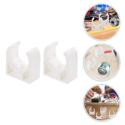 Mlins 20pcs Motor Bracket Dc Motor Mounting Bracket Electric Motor