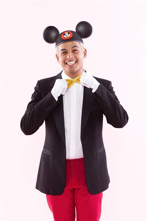 Mickey Mouse Costume Men Homemade