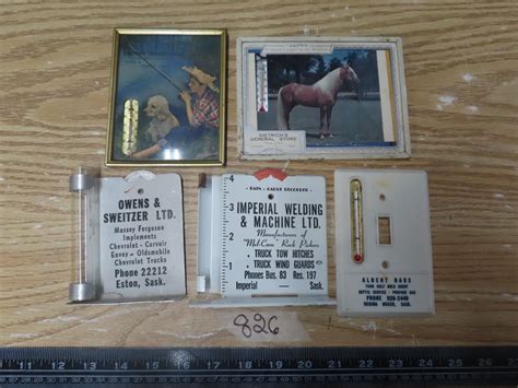 5 Different Rain Gauges And Thermometers Schmalz Auctions