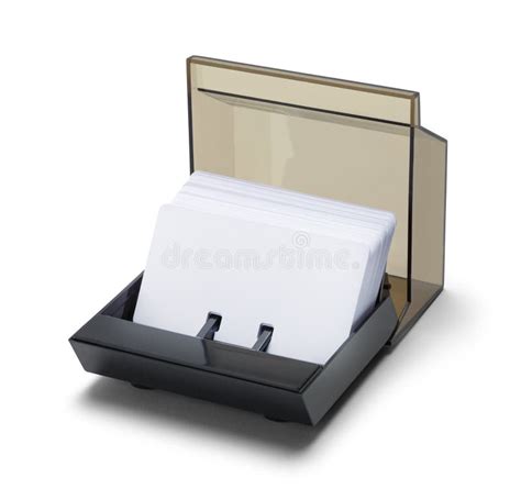 Card File Open Stock Illustration Illustration Of Card 96154976