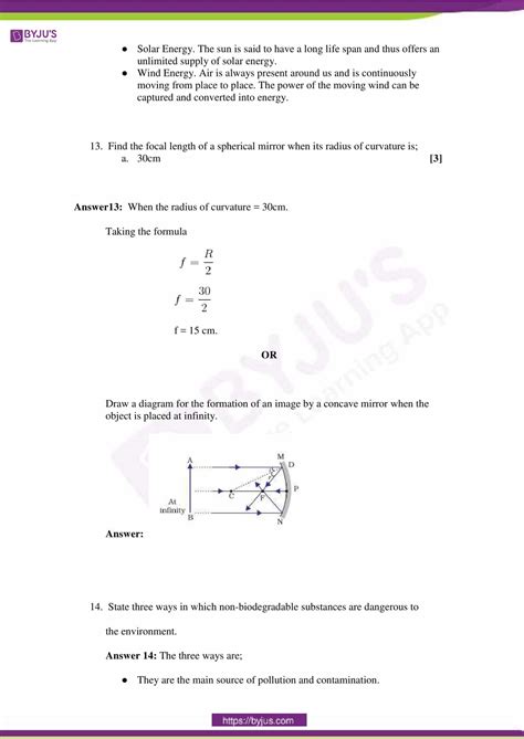 Cbse Class 10 Science Sample Paper Set 4 Solution Free Pdf