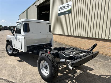 Unused Armoured Land Rover Defender 130 Chassis Cab L Jackson And Co