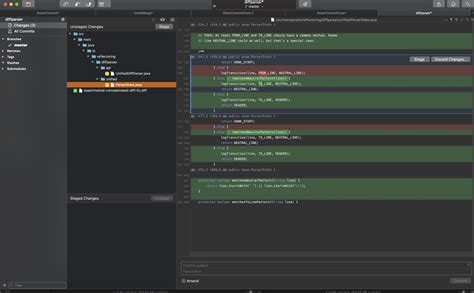 scm better ui for seeing all patches staging and discarding selected
