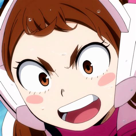Ochaco ᢉ𐭩 Uraraka Anime Profile Pic Mha Icons Mha Icons Matching My