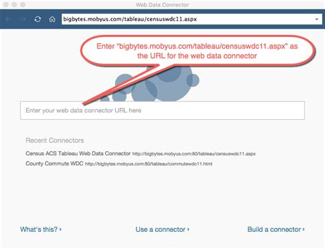 Tableau Census Data And Web Data Connectors I Like Big Bytes