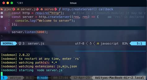 🔭 Node Tip Instead Of Manually Restarting The Application Every Time