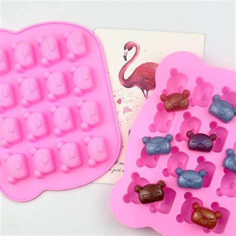 Koala Bear Shape Silicone Cake Mold Candy Cookie Jelly Chocolate Mould