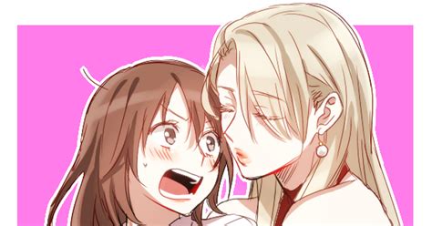 創作百合 モデルちゃんと地味マネ2 たねこのマンガ 漫画 百合 らくがき Pixiv