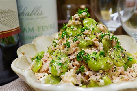 【レシピ】そら豆のツナクリームチーズ和え しにゃごはん Blog