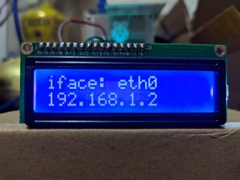 使用 Lcd1602 实时显示 Raspberrypi 运行信息 Pzqqts Blog