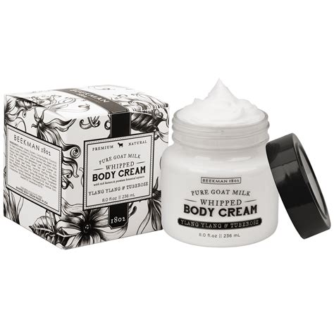 Ylang Ylang And Tuberose Whipped Goat Milk Body Cream Ecommerce