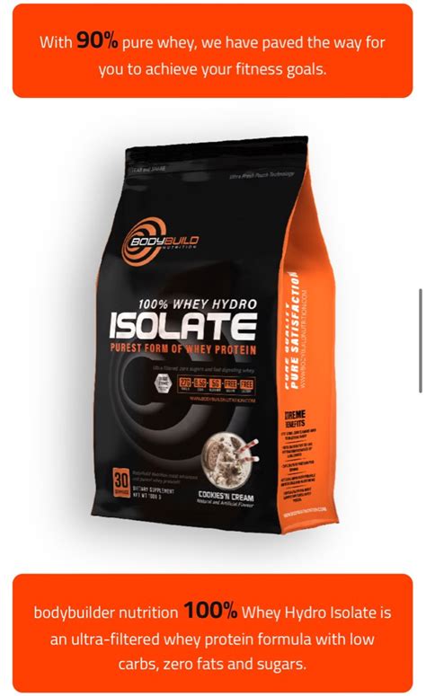 100 Whey Hydro Isolate Protein Health And Nutrition Health Supplements