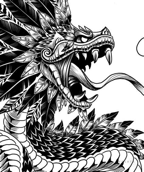 Quetzalcoatl Kukulkan Aztec God Tattoo Artofit
