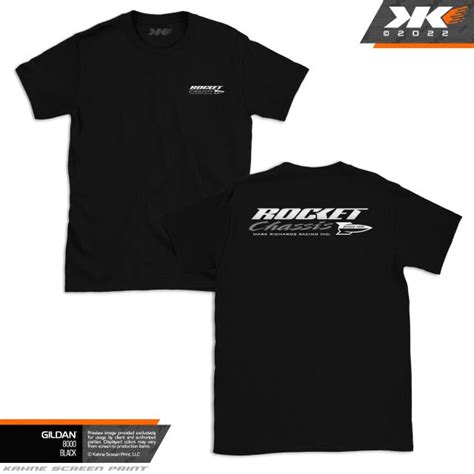 Rocket Chassis Logo Tee Black Rocket Chassis Rocket Chassis Logo Tee Black Rocket Chassis