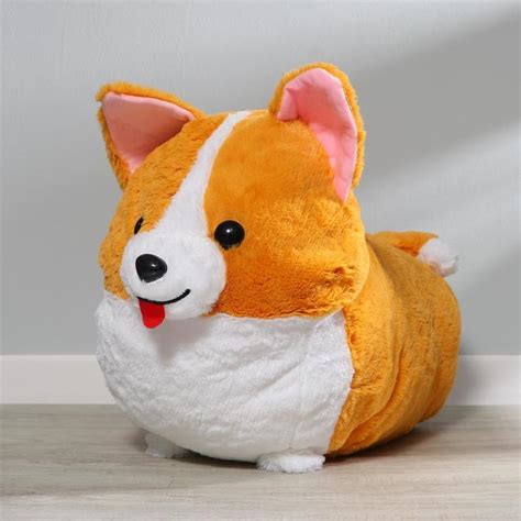 Мягкая игрушка Корги , 60 см — купить в интернет-магазине OZON с ...