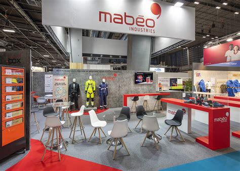 Conception d un stand personnalisé pour MABEO INDUSTRIES