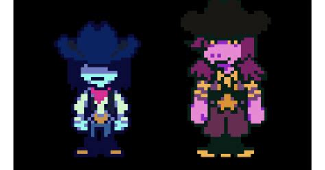 New Kris And Susie Sprites…thoughts R Deltarune