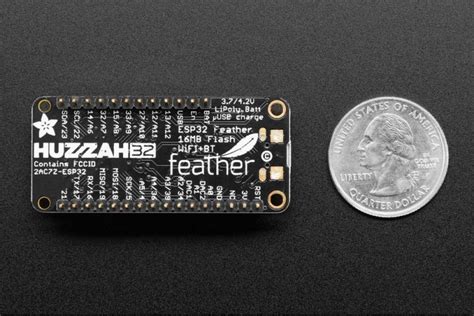 adafruit huzzah32 esp32 feather board assembled kiwi electronics