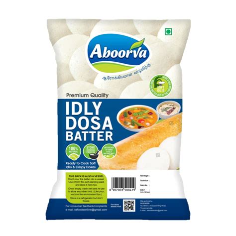 Idly Dosa Batter Aboorva Foods