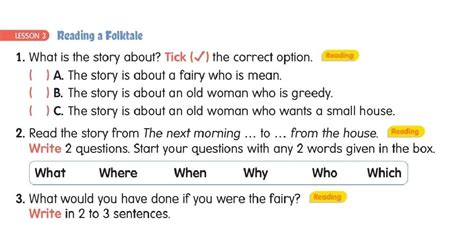 LESSON 3 Reading A Folktale 1 What Is The StudyX