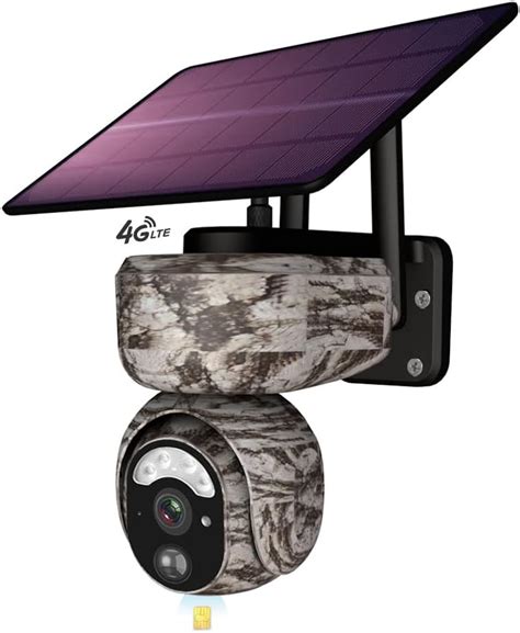 Vyze Link Camera de Surveillance 4G LTE Exterieur 360 Caméra avec Sim