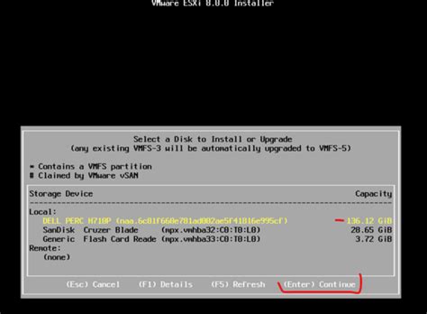 Installing Esxi 8 On Poweredge R720 Top Vcf Technology