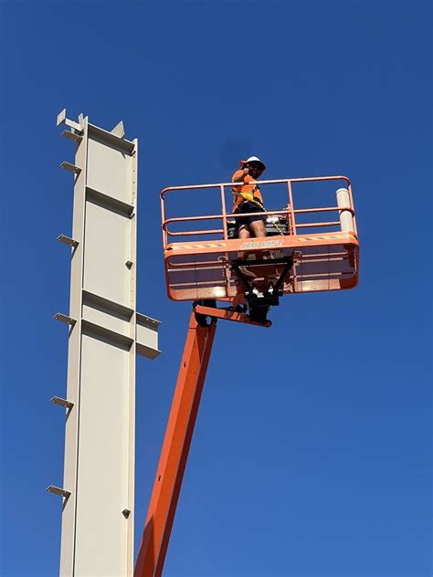 Morton Engineering Group On Linkedin We Are Underway The Site Crew Started Erecting Steel On