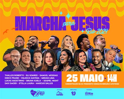 Marcha Para Jesus Rio 2024 Riotur Rio