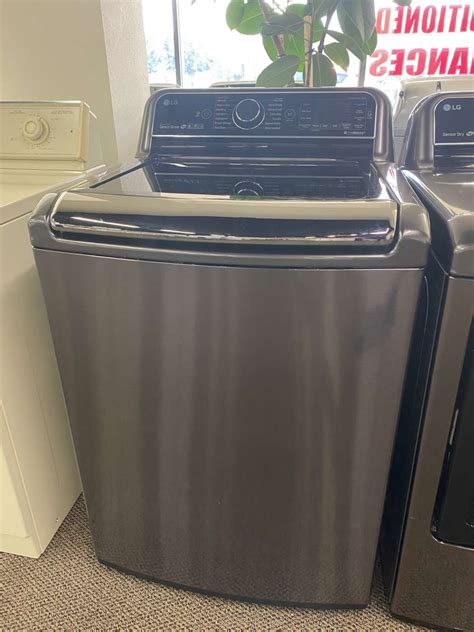 Reconditioned Lg 52 Cu Ft Top Load Washer And 73 Cu Ft Electric