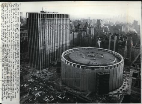 1967 Press Photo The Madison Square Garden Center Complex Historic Images