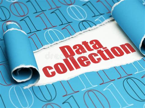 Data Concept Red Text Data Collection Under The Stock Illustration Illustration Of Collection