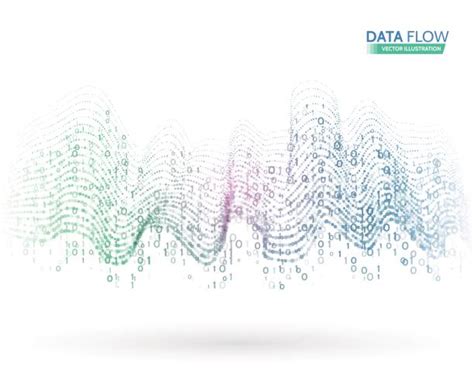 Binary Data Flow Illustrations Royalty Free Vector Graphics And Clip Art