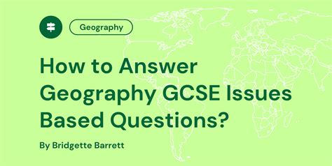 What Is Gcse Geography Overview For Students
