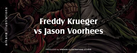 Freddy Krueger Vs Jason Voorhees Images Behance