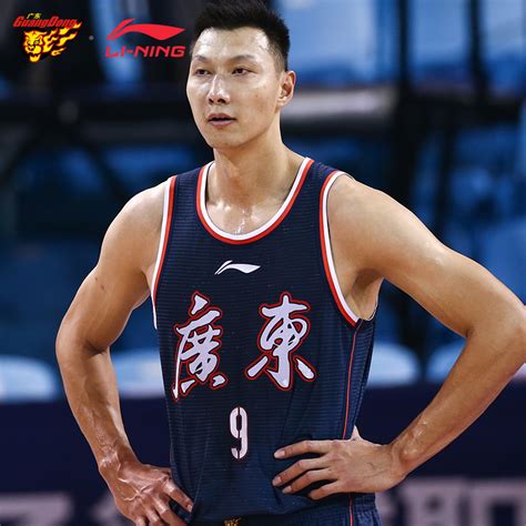 李宁cba球衣篮球服易建联9号广东宏远11冠中文比赛上衣aayr499虎窝淘