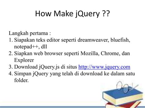 tutorial membuat hello world dengan jquery pptx